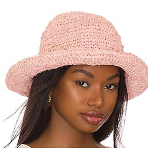 Casa Clara | Accessories | Casa Clara Straw Bucket Hat Peachpink | Poshmark
